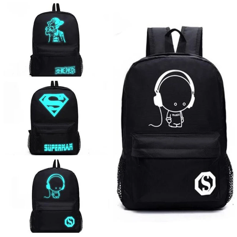 Cosplay Anime Senkey Style Student School Backpack Casual Luminous Bag ...