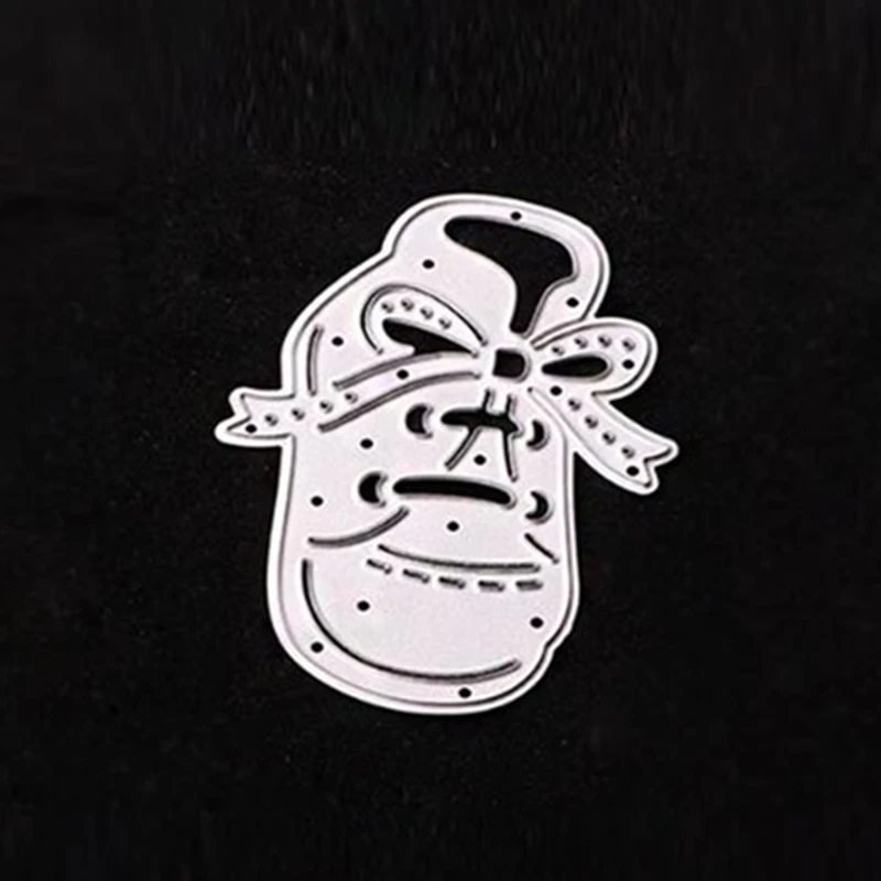 SCD192 Bow Shoe Metal Cutting Dies For Scrapbooking Stencils DIY Album ...