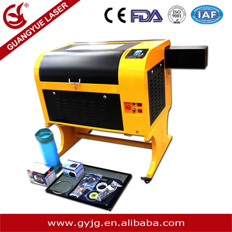 CO2 GY 4060 letter engraving machine laser engraving cutting machine ...