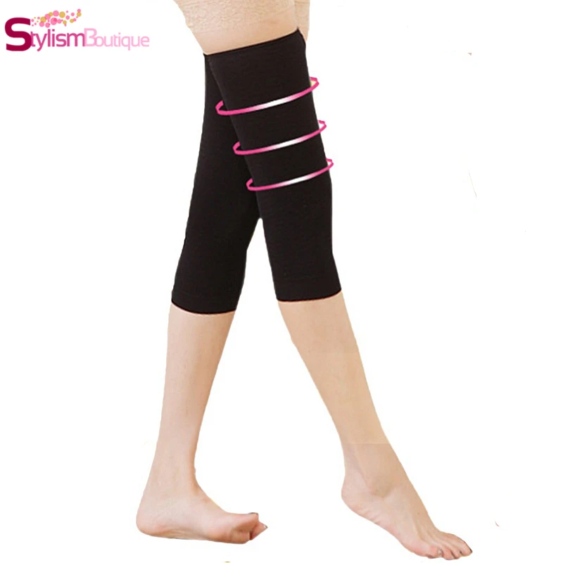 1 Pair Calorie Off Thigh Slimmer Women Leg Massage Shaper Calf Beauty ...