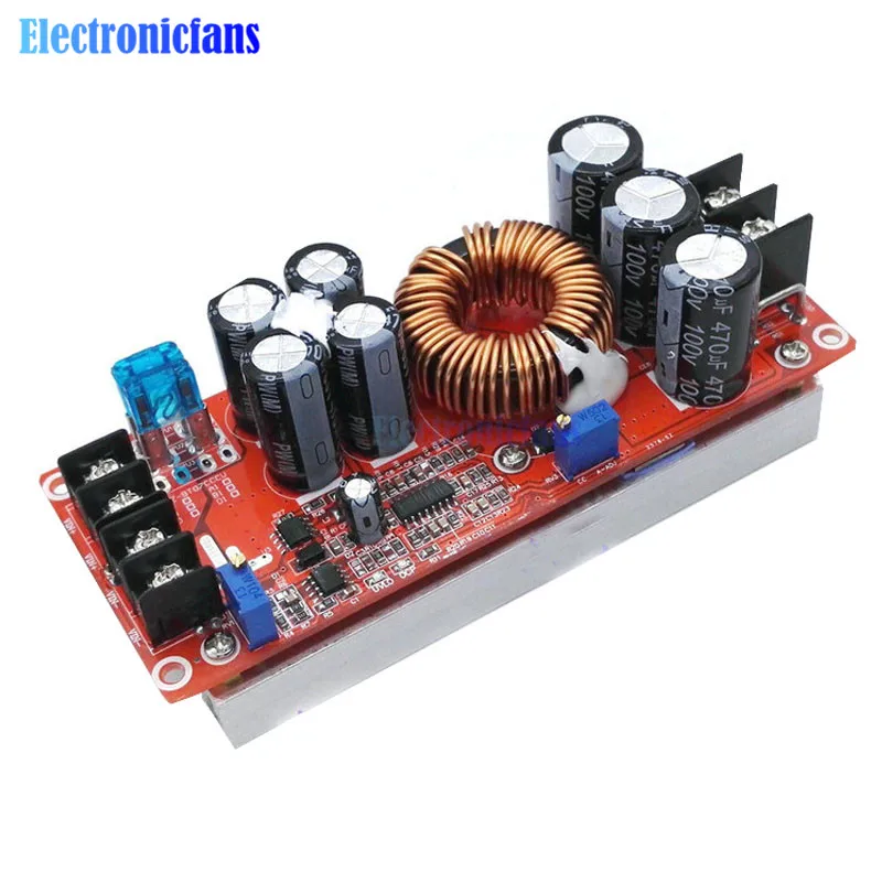 Diymore Dc 20a 1200w Boost Constant Current Module Variable Voltage ...