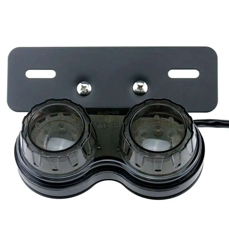 Universal Custom Round Motor Motorcycle Tail Light and Indicators Lamp ...