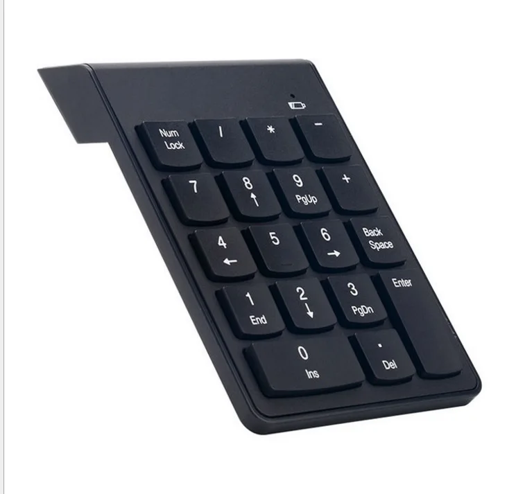 Ultra Thin Usb Numeric Keypad 2 4g Mini Wireless Keyboard With 18keys
