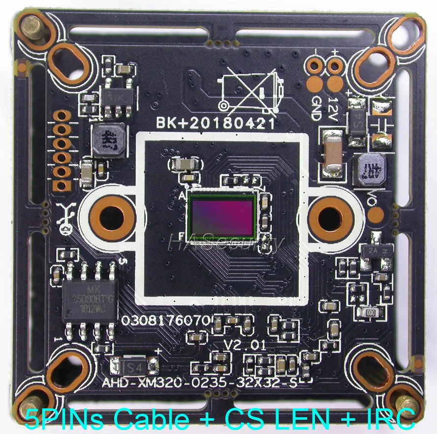 AHD H (1080P) 1/2.7" SmartSens SC2235 CMOS image sensor + ISP320 (XM320 ...