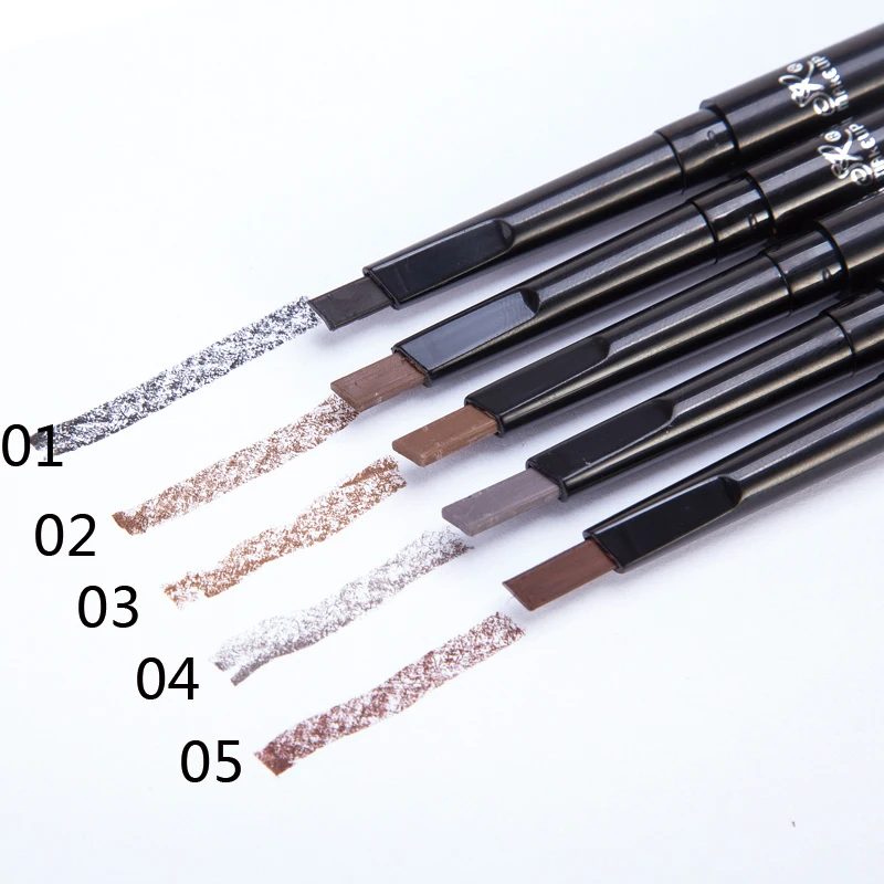 1 Pcs automatic eyebrow pencil makeup 5 colors paint for eyebrows ... 1 Pcs automatic eyebrow pencil makeup 5 colors paint for eyebrows ...