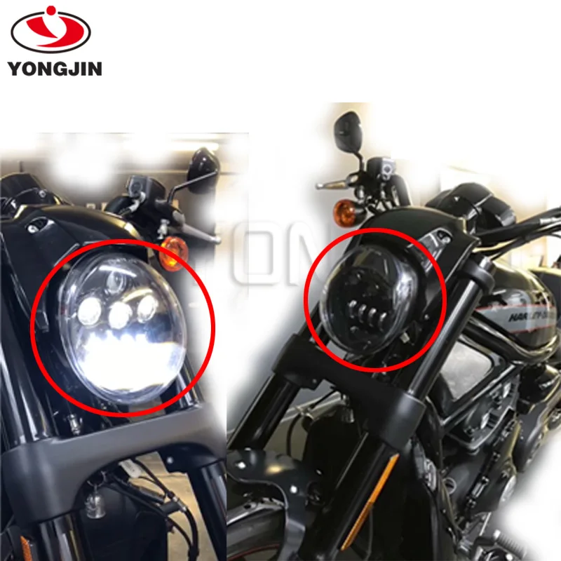 מוצר - 2017 For Harley V Rod VROD VRSCA VRSC Headlight VRSC/V-ROD LED ...
