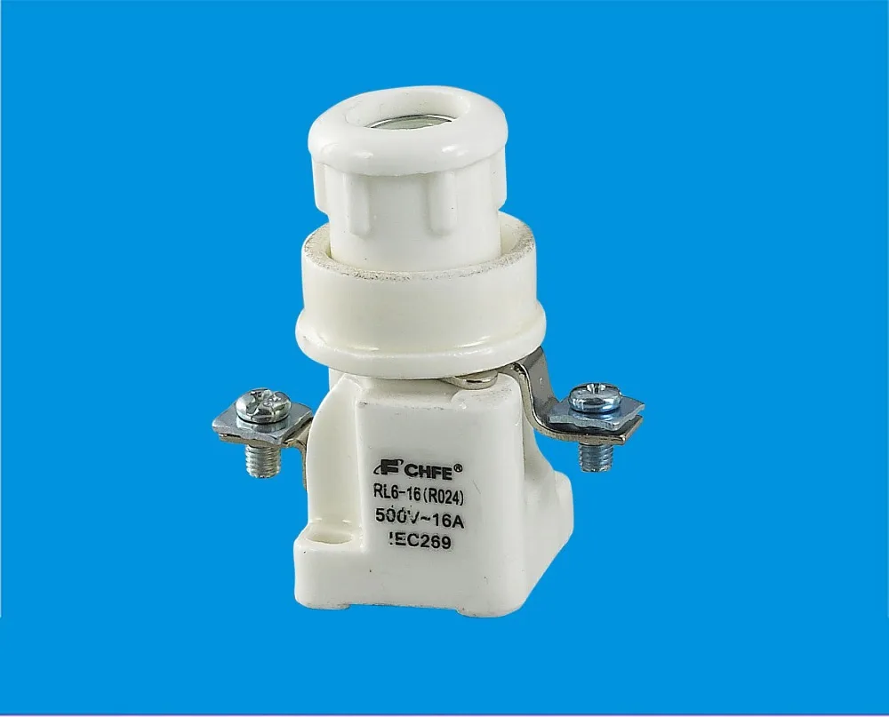 E16( R024) 500V 16A screw fuse base/fuse holder|fuse holder|fuse ...