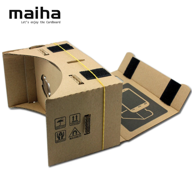 New Arrival Diy Google Cardboard Virtual Reality Vr Mobile Phone 3d ...