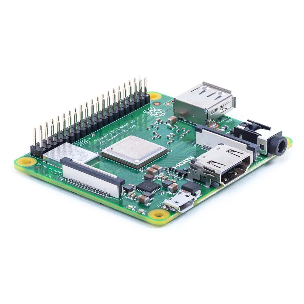 Raspberry Pi 3 Model A+, with most enhancements as Raspberry Pi 3B+, in ... Raspberry Pi 3 Model A+, with most enhancements as Raspberry Pi 3B+, in ...
