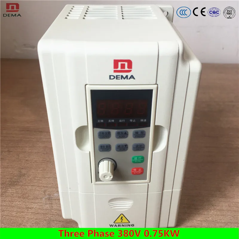 DEMA-D5M-Series-VFD-Motor-Speed-Controller-380V-0-75KW-Triple-Phase ...