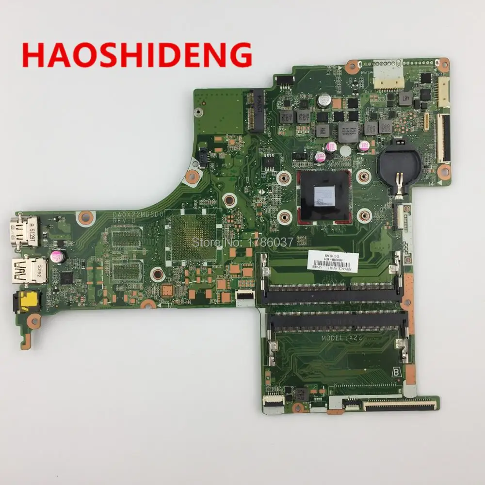 809398 501 809398 601 DA0X22MB6D0 X22 for HP Pavilion Notebook 17 G ...
