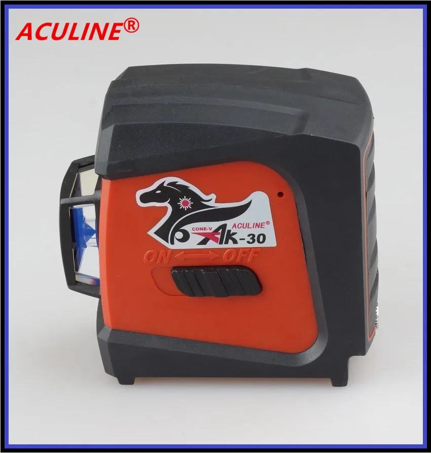 ACULINE AK30 red Line Laser Level Good packing Wall Meter 360 degree ...