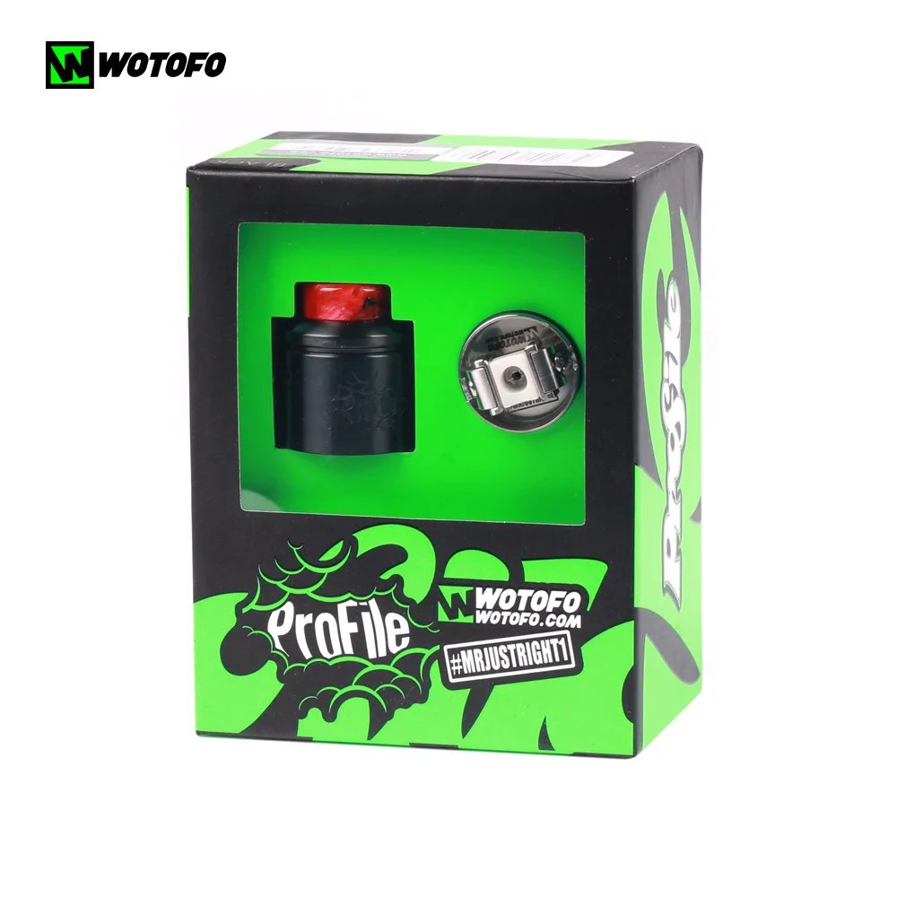 Original Wotofo Profile RDA Atomizer Vape Tank Vaporizer Rebuilding ...