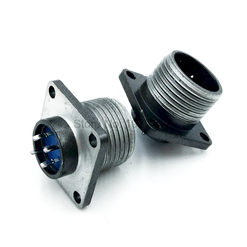 Male socketAviation connector 22mm plug connector CX22 push pull ...