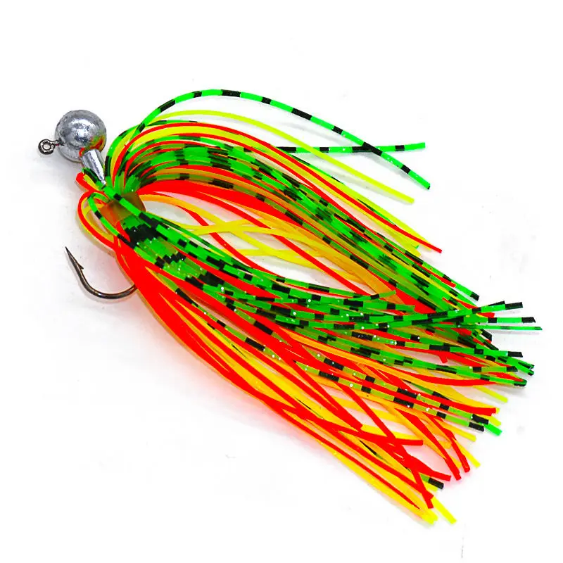 45 Strands Silicone Soft Plastic Buzzbaits 8 Colors Beard for ...