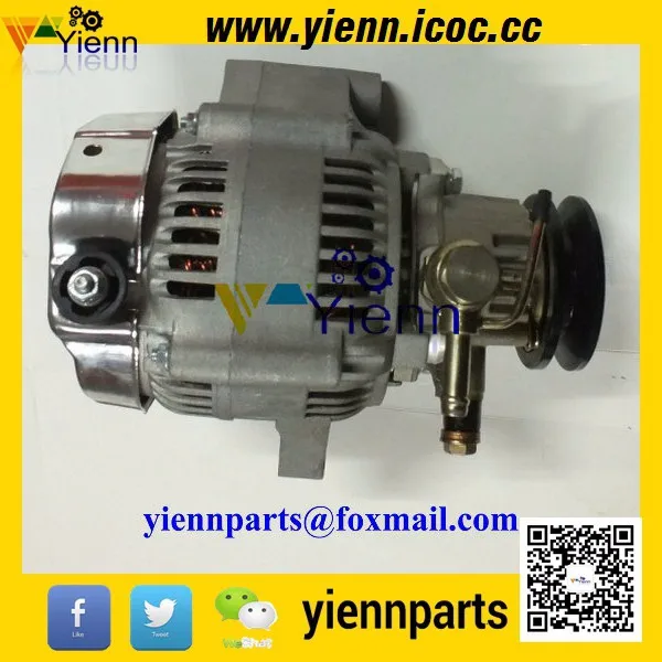 Toyota 2c 2ct 3c 3ct Alternator 14v 70a For Toyota Van Minibus 2c 3c ...