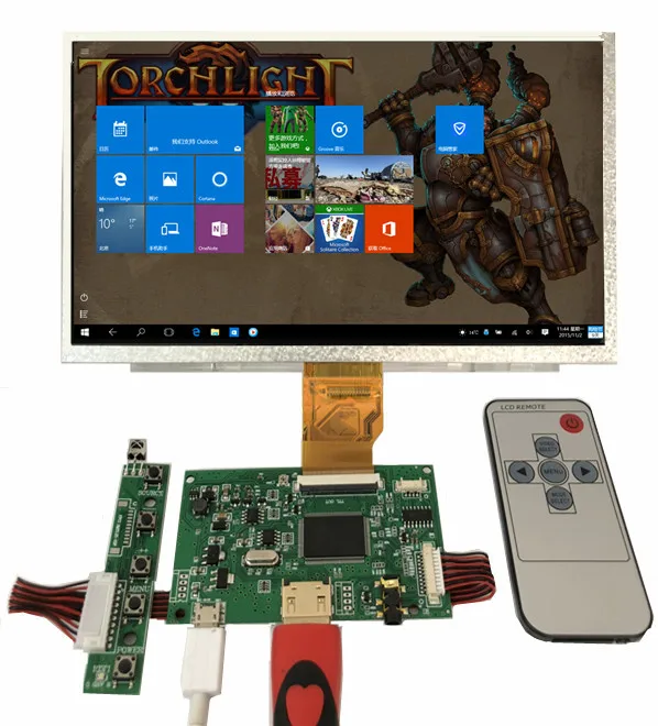 9 inch HDMI Screen LCD Display with Audio Driver Board Monitor for ...