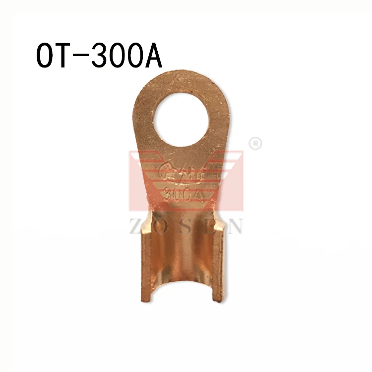 10 шт. Медь Батарея Кабельный разъем открытые наконечники клеммы OT300A кабель соединительный ...