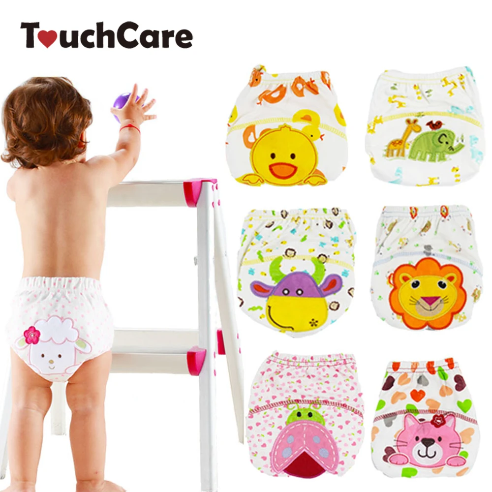 1Pcs Cute Baby Diapers Reusable Nappies Cloth Diaper Washable Infants ...