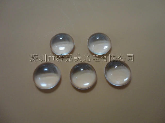 power LED optical convex lens diameter 11.3mm PMMA Plano convex LED ...