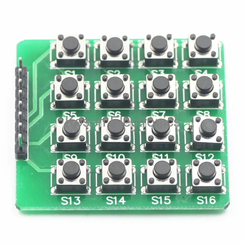 4x4 Matrix 16 Keypad Keyboard Module 16 Button Mcu for Arduino - buy at ...