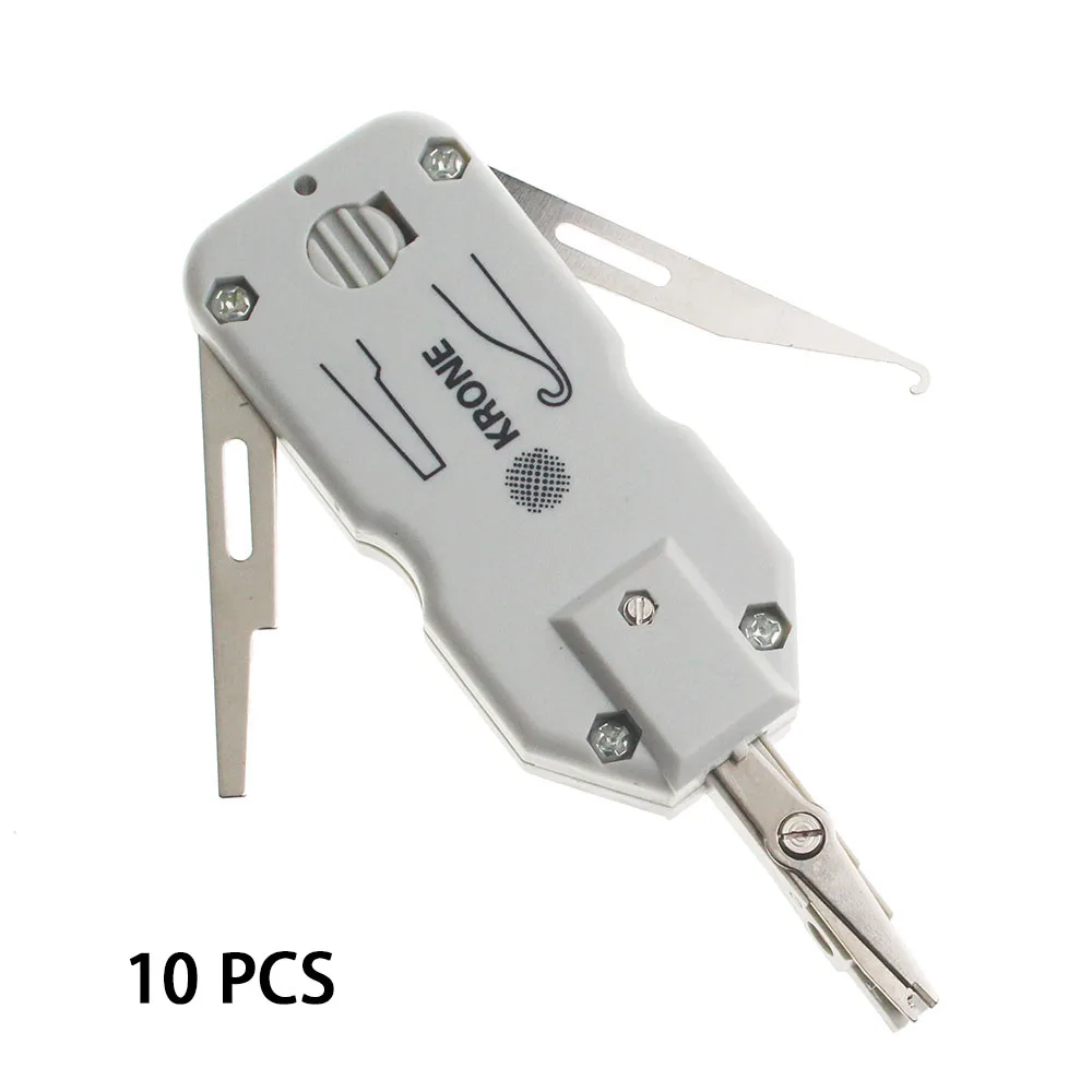 10pcs-Original-Silver-Portable-Krone-Telecom-Phone-Telephone-Wire-Cable ...