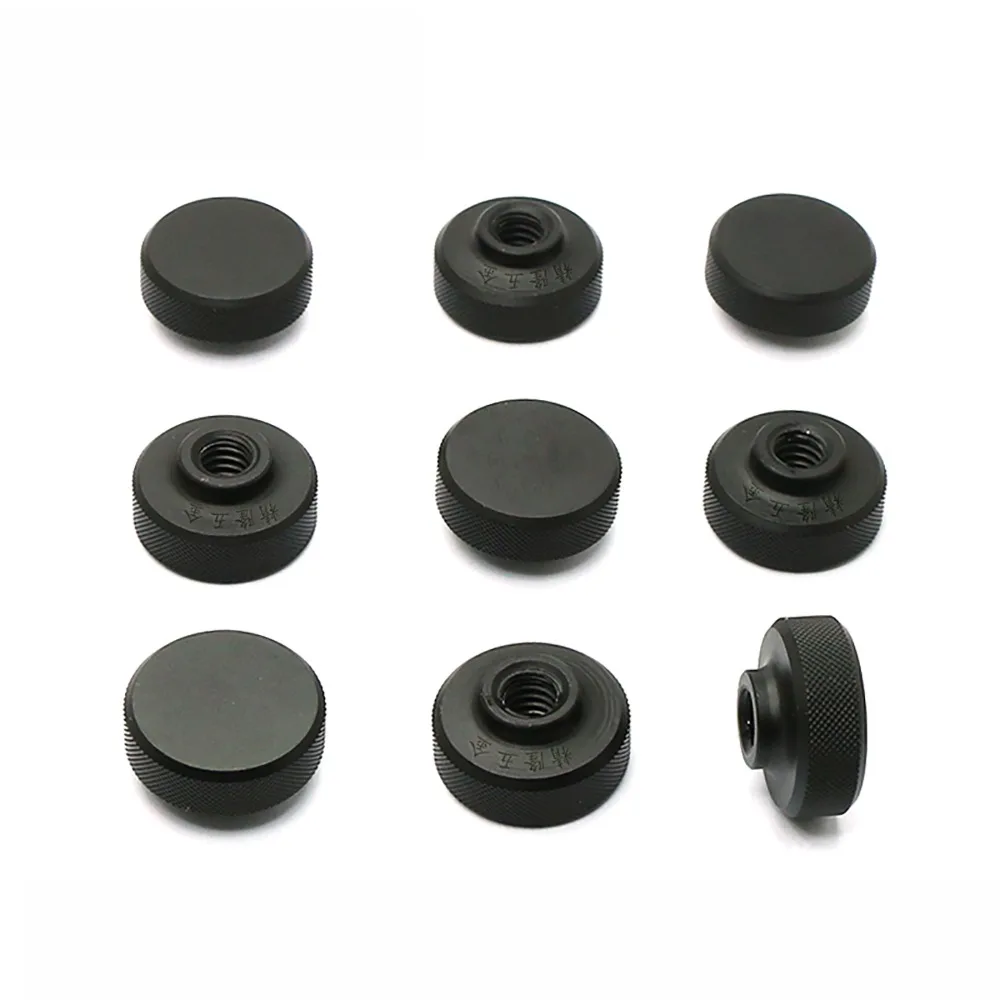 Aluminium Alloy Hand Tighten Knob Nut 1/4 Knurled Thumb Nuts Grip Knob ...