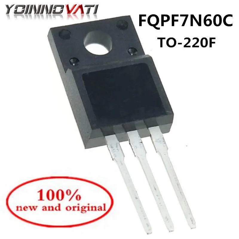 FQPF7N60 FQPF7N60C 7N60C 220 MOS FET 7A 600V 100% nuevo y original ...
