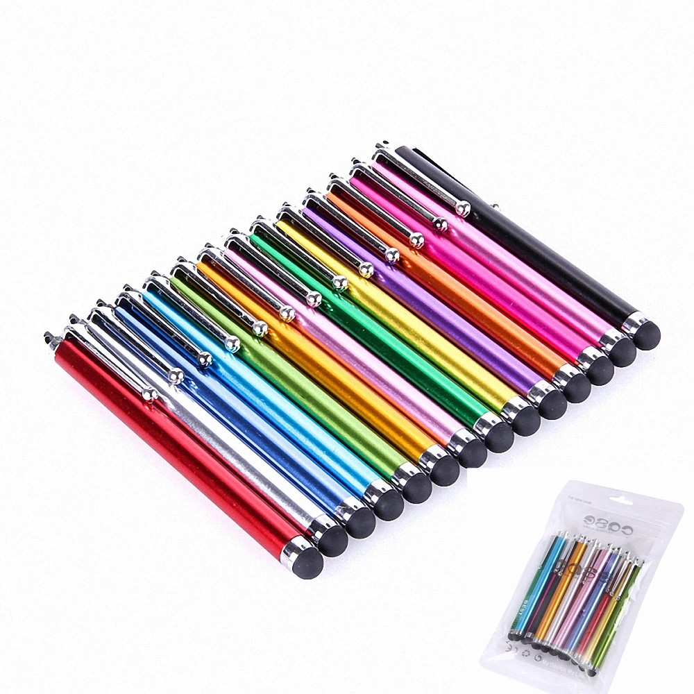 10-teile-satz-Kapazitiven-Stift-Bunte-Metall-Touchscreen-Stylus-Stifte ...