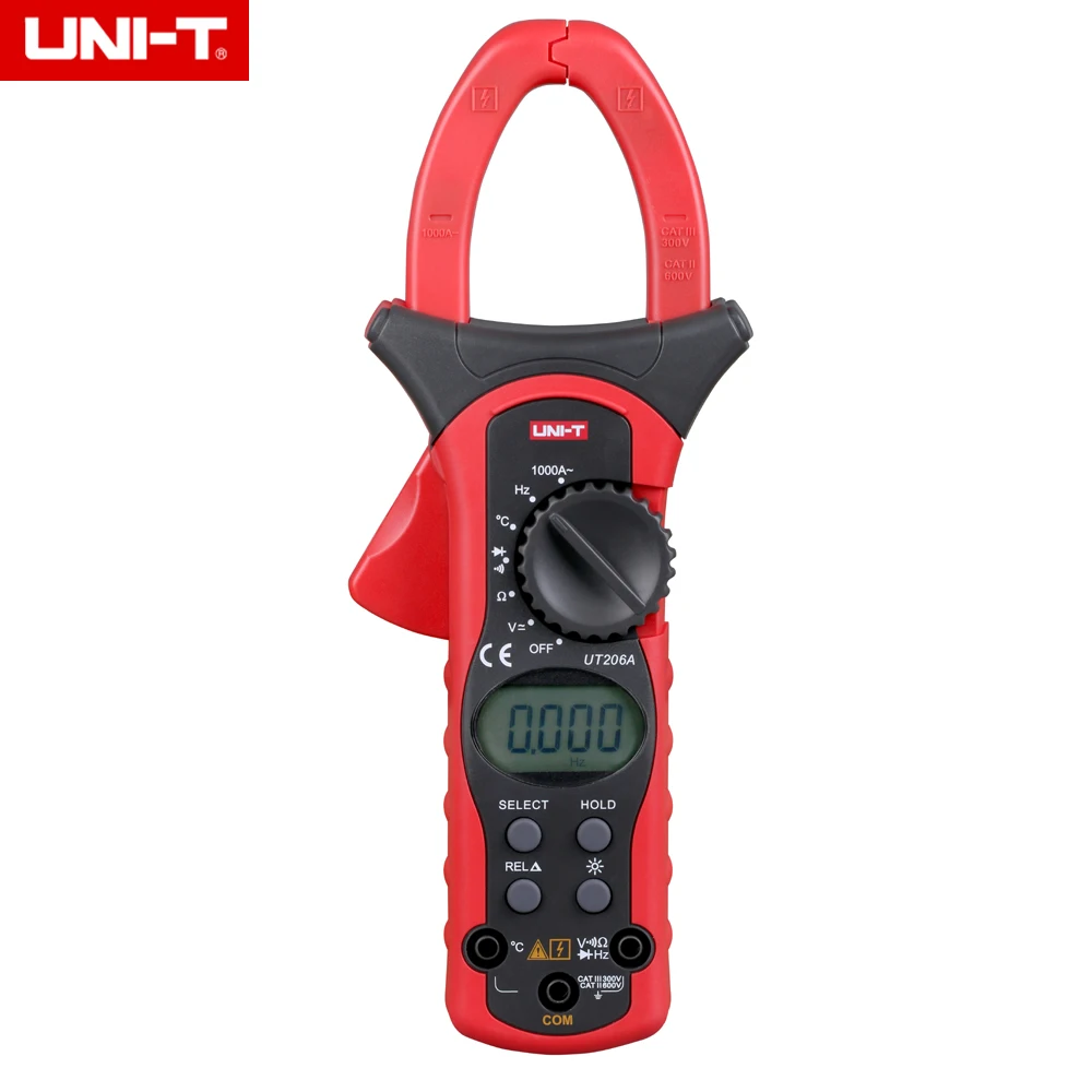 UNI-T-UT206A-1000A-Digital-Clamp-Meters-Earth-Ground-Megohmmeter ...