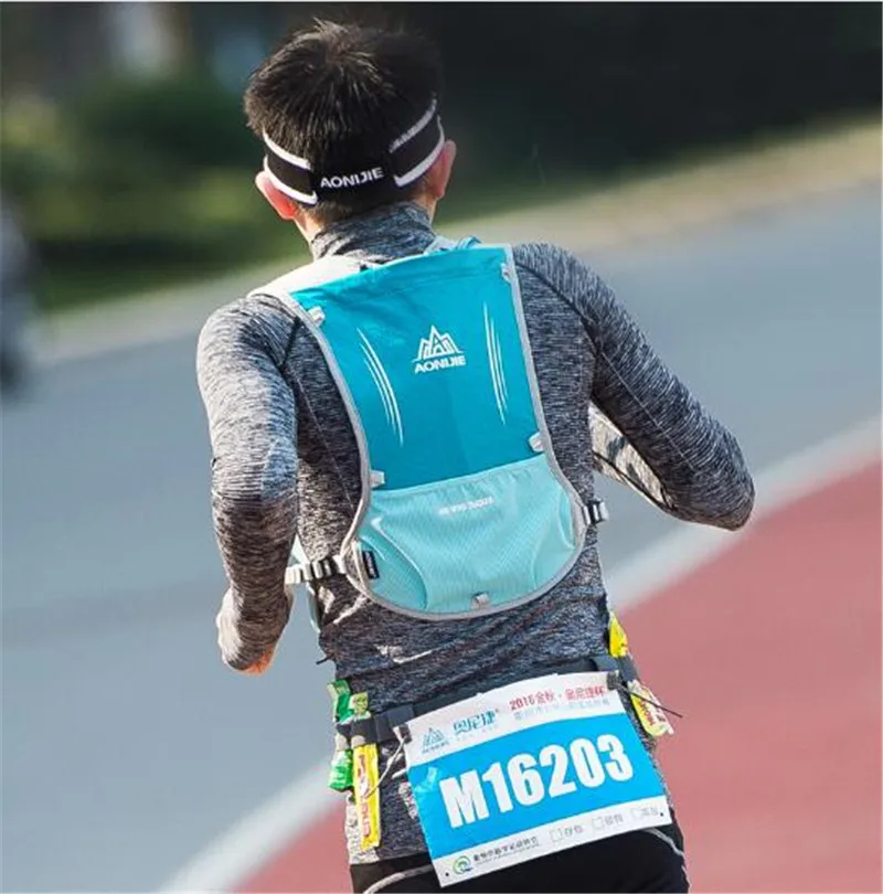 AONIJIE 5L Men Women Outdoor Sports Running Backpack Trail Racing ...