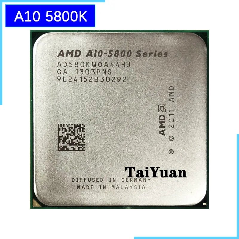 Amd A10-series A10 5800k A10 5800 Quad-core Cpu Processor Ad580kwoa44hj / Ad580bwoa44hj Socket ...