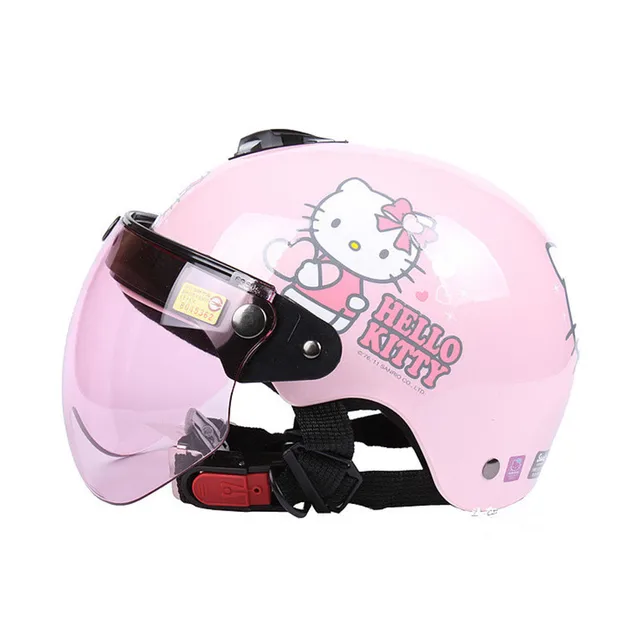 New arrival Hello kitty helmet for Kids,girls E bike helmet Pink ...