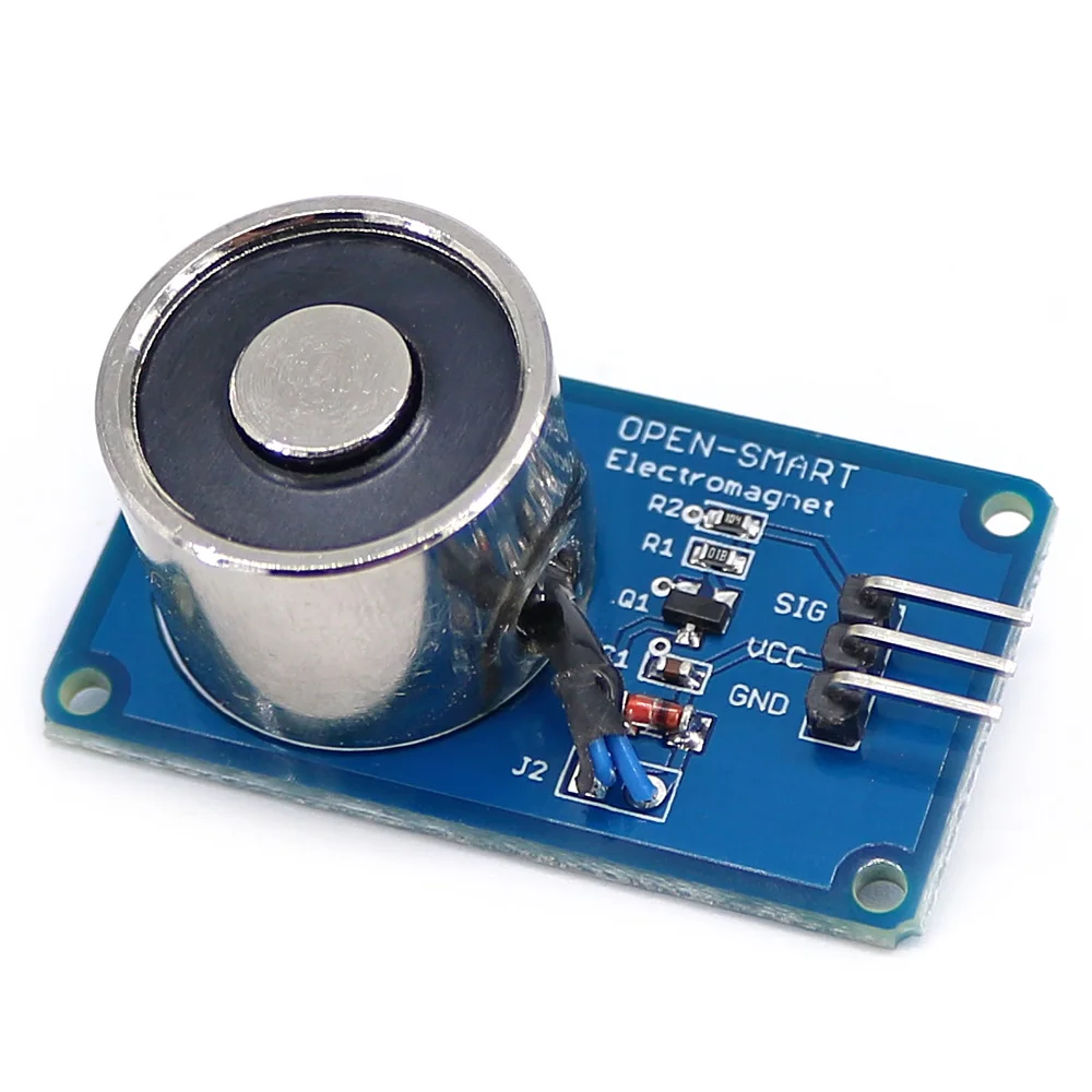 Electric Magnet Lifting Dc5v 10n Solenoid Sucker Electromagnet Sensor