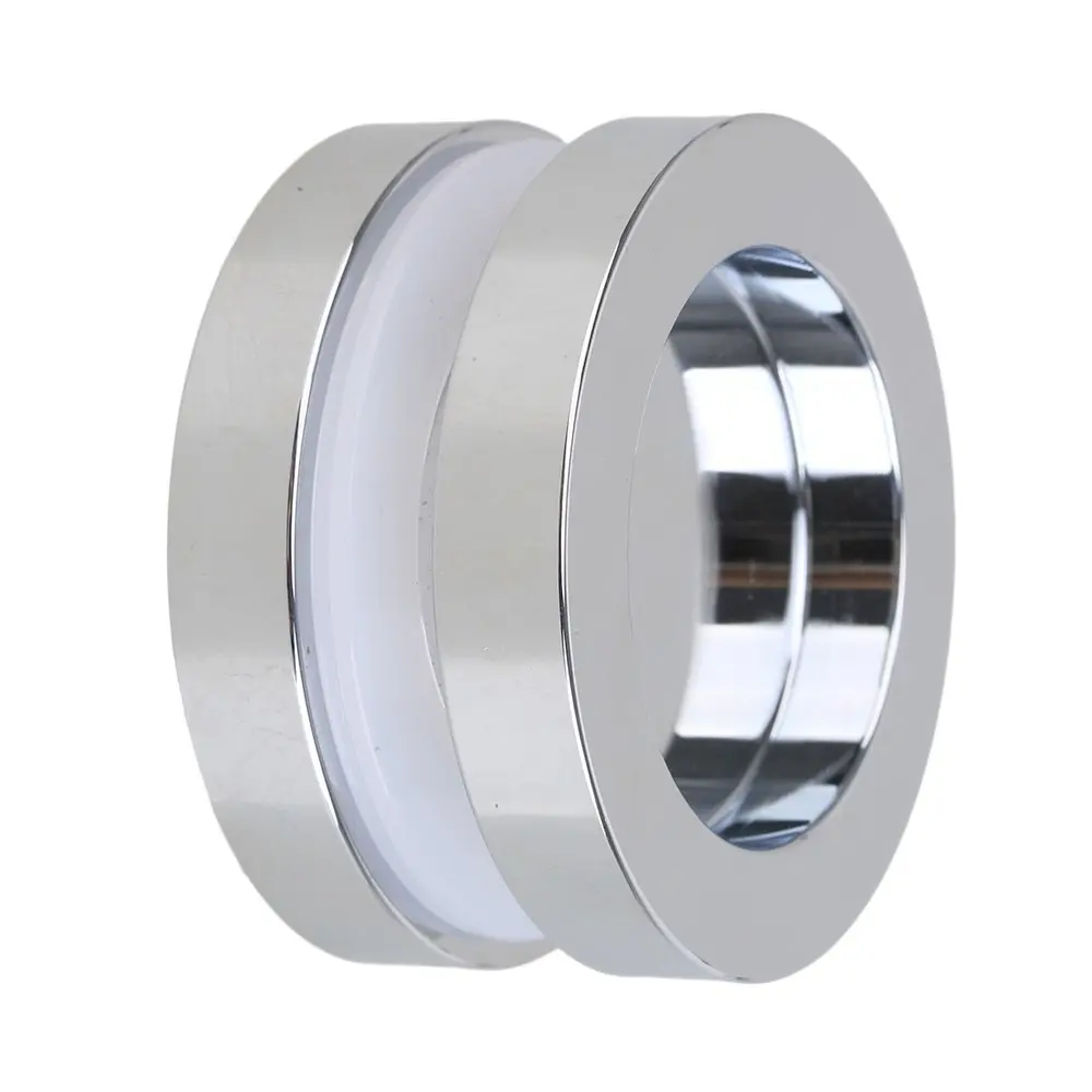 Exquisite Flat Round Zinc Alloy Shower Bath Door Handle Glass Door ...