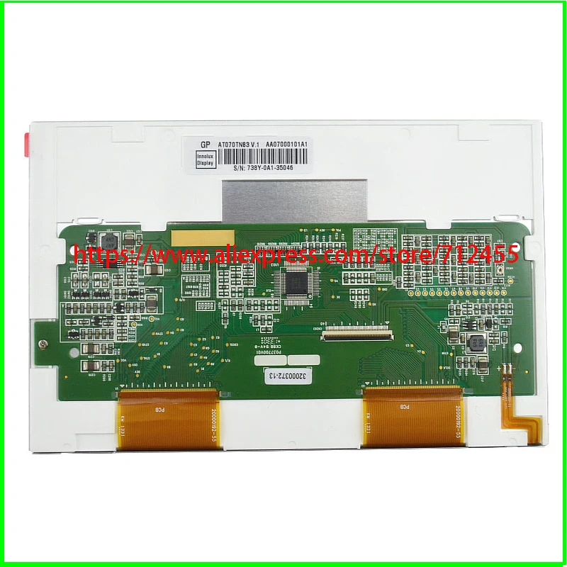 새로운 7 인치 AT070TN83 V.1 AA07000101A1 AT070TN83 v1.0 Lcd 화면 디스플레이 IC ...