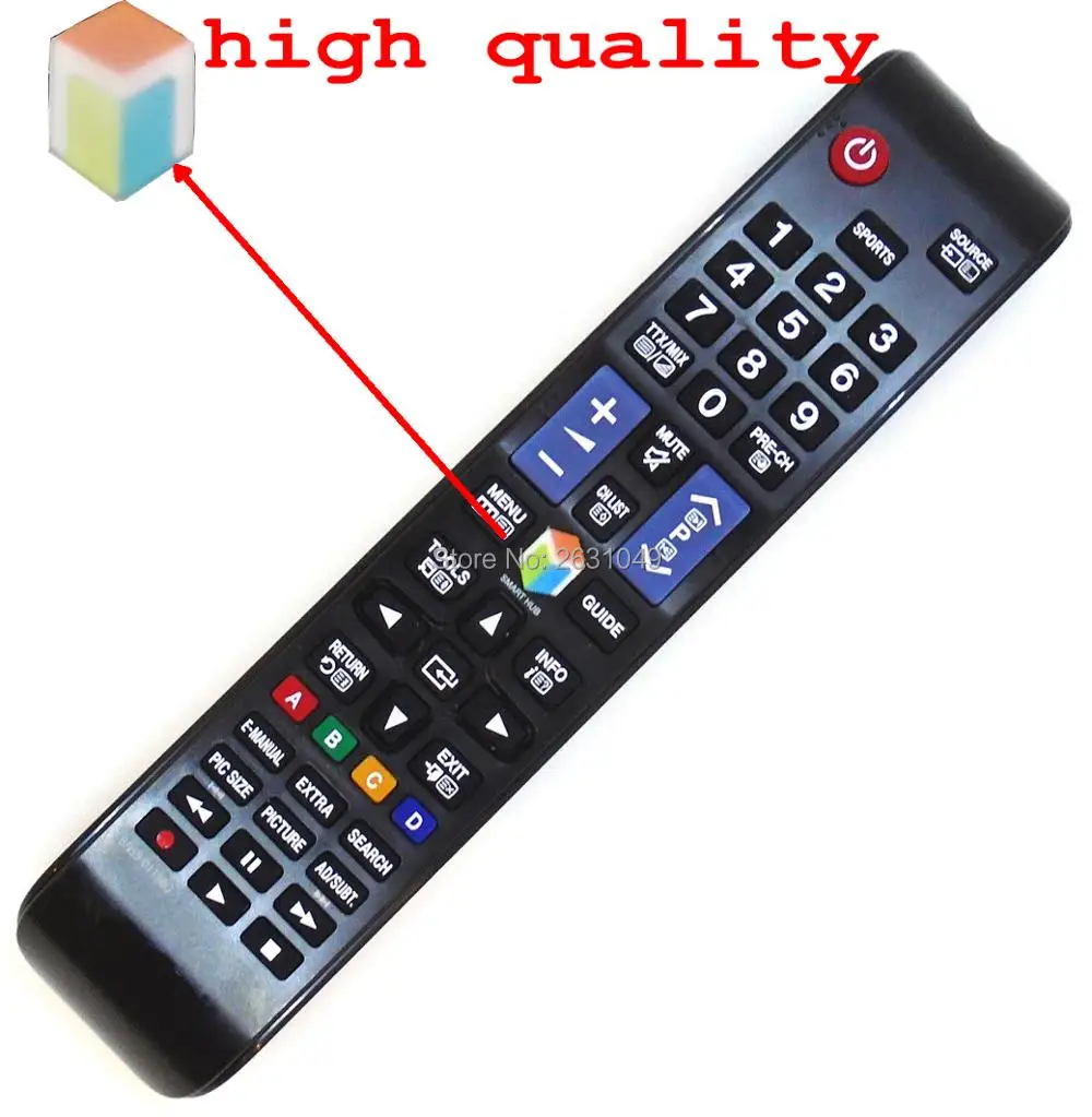 BN59-01198Q REMOTE CONTROL for SAMSUNG SMART LED TV BN59-01198U BN59 ...