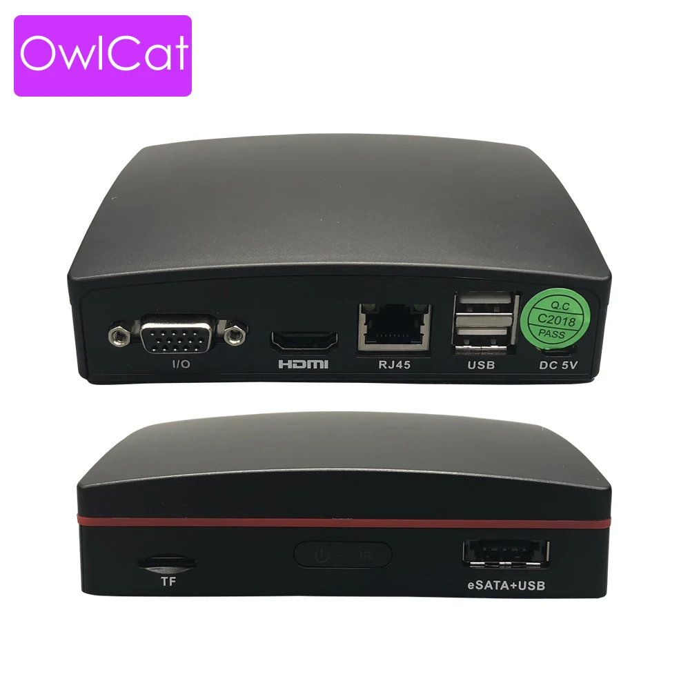 OwlCat 4Ch Super Mini CCTV AHD DVR 1080N Hybrid DVR NVR 5 in1 SD Video ...
