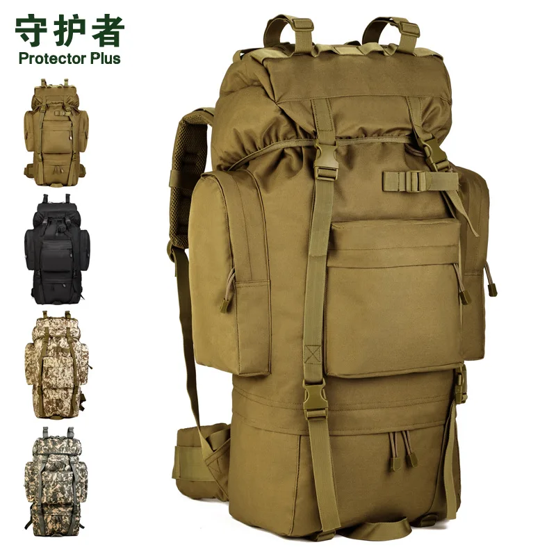 Protector Plus outdoor camping tactical backpack waterproof bag travel ...
