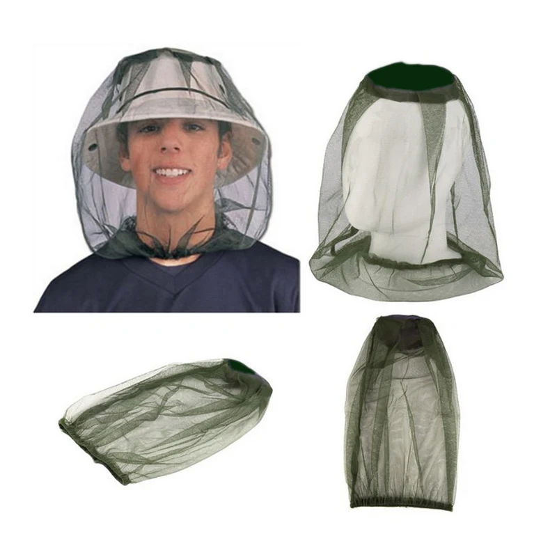 Anti Mosquito Bug Bee Insect Mesh Hat Head Face Protect Net Cover ...