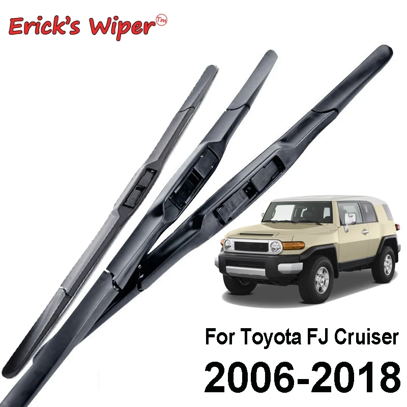 Erick's Wiper 3Pcs Front Wiper Blades Set For Toyota FJ Cruiser 2006 ...