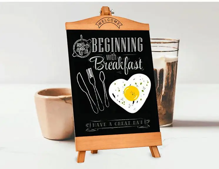 Wholesale BRAND Countertop Blackboard Advertising Poster Display Rack ...