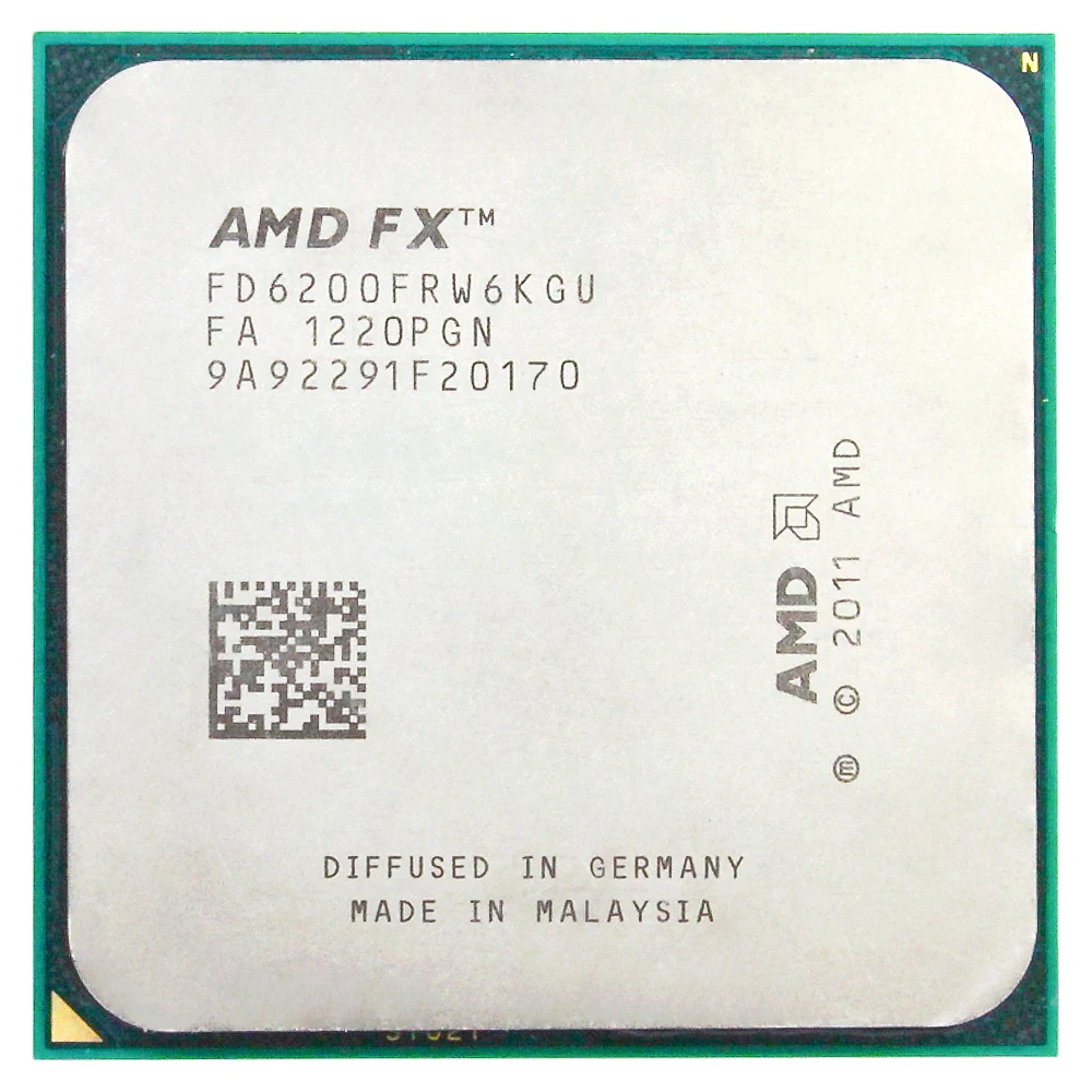 AMD FX 6200 AM3 + 3,8 GHz/8MB/125W, procesadores de escritorio de seis núcleos, CPU Socket AM3 ...