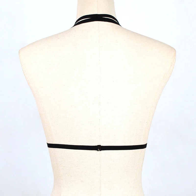 Sexy Bandage Bra Underwear Erotic Women Bralette Bandage Halter ...