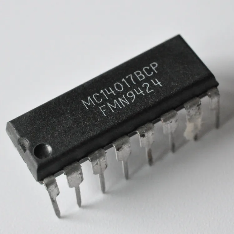 5 pièces/lot CD4017BE MC14017BCP MC14017 DIP16 | AliExpress