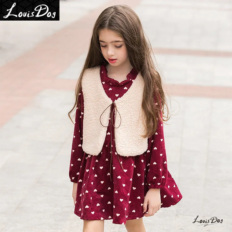 LouisDog Vestidos para Meninas de 11 Anos Vestido de Adolescentes ...