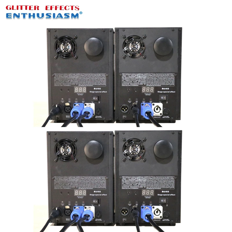 4pcs/lot Professional Dmx Remote Stage Cold Spark Fountain Machine ...