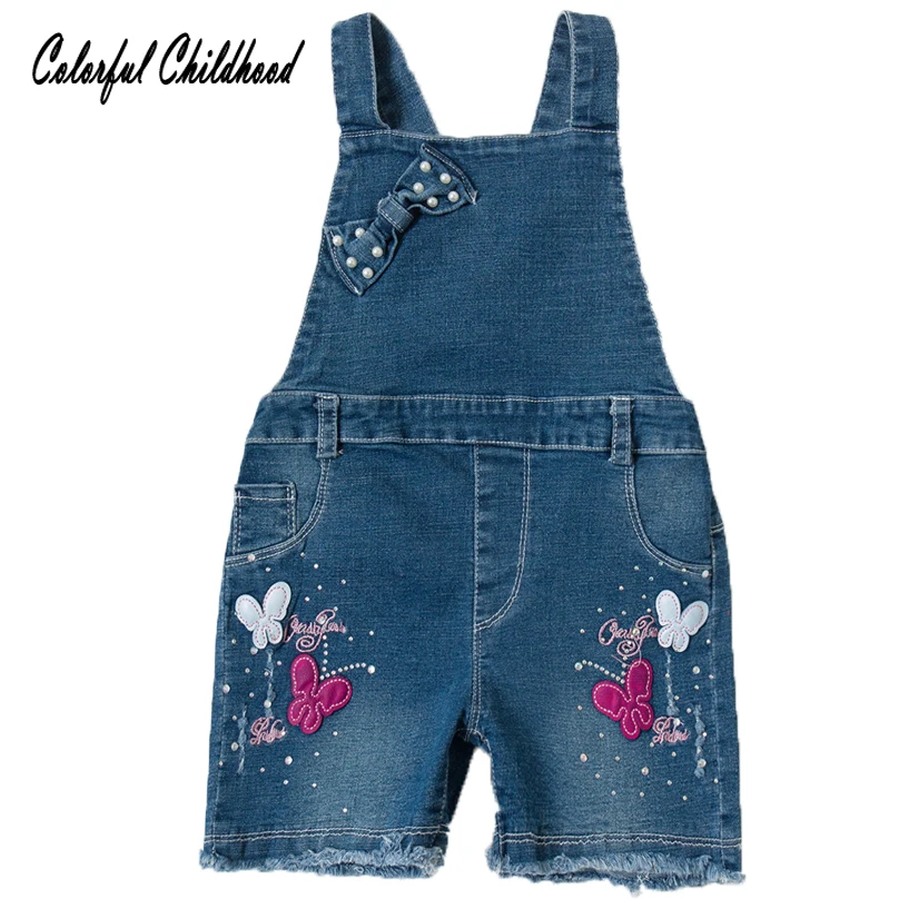Sweet Kids Baby Girls Strap Cotton Pants Jumpsuit denim Trousers kids ...