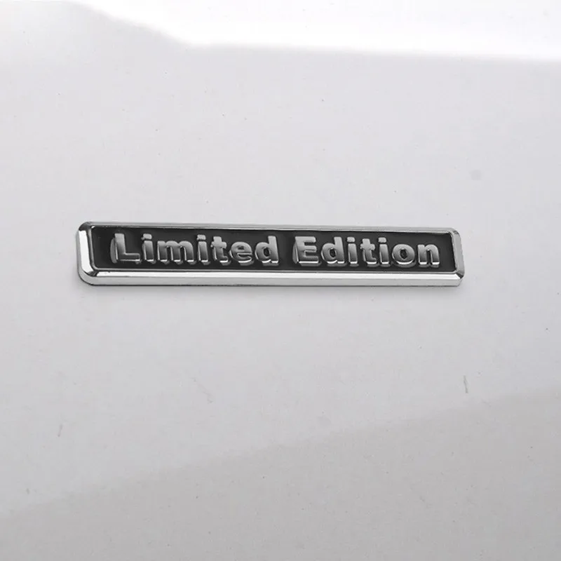 3D Metal Limited Edition Auto Car Sticker Badge Decal Stickers Chrome ...