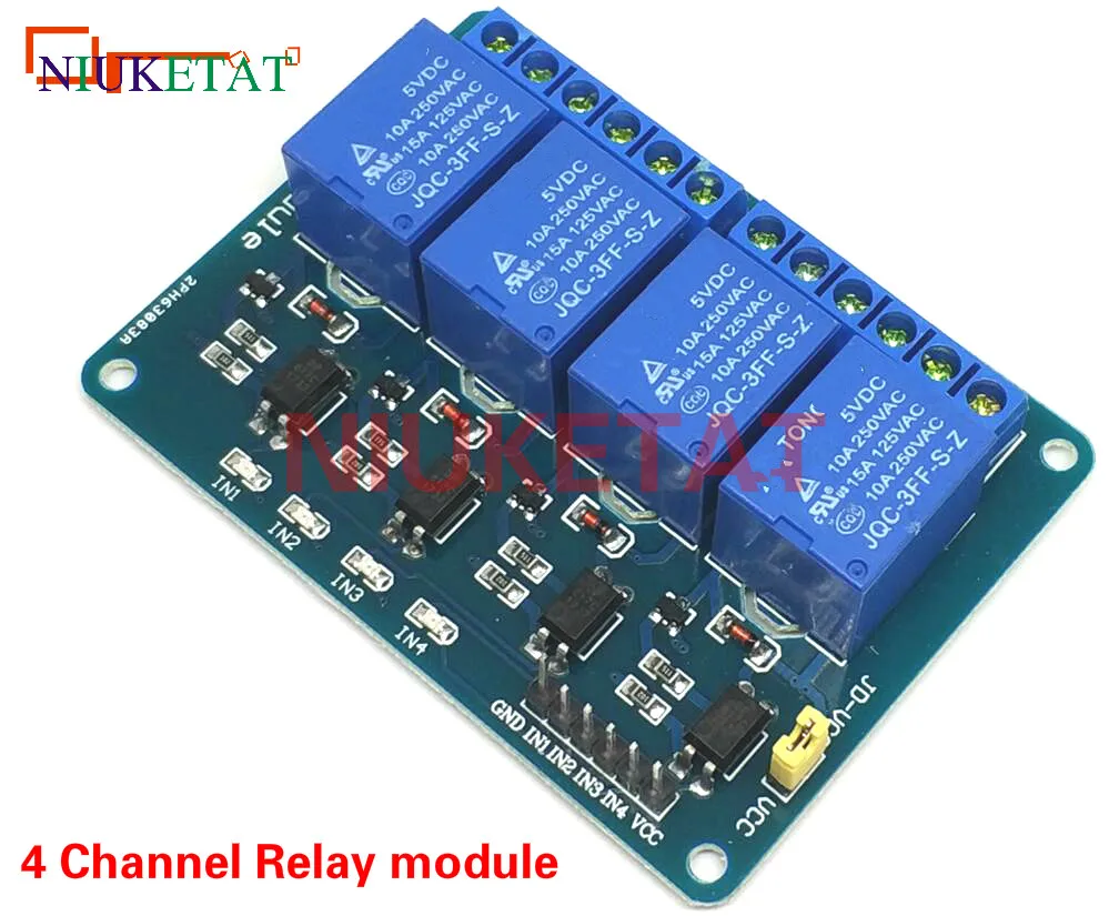 4-Channel-Relay-relay-expansion-board-4-channel-5V-4-Channel-Relay-5V-4 ...
